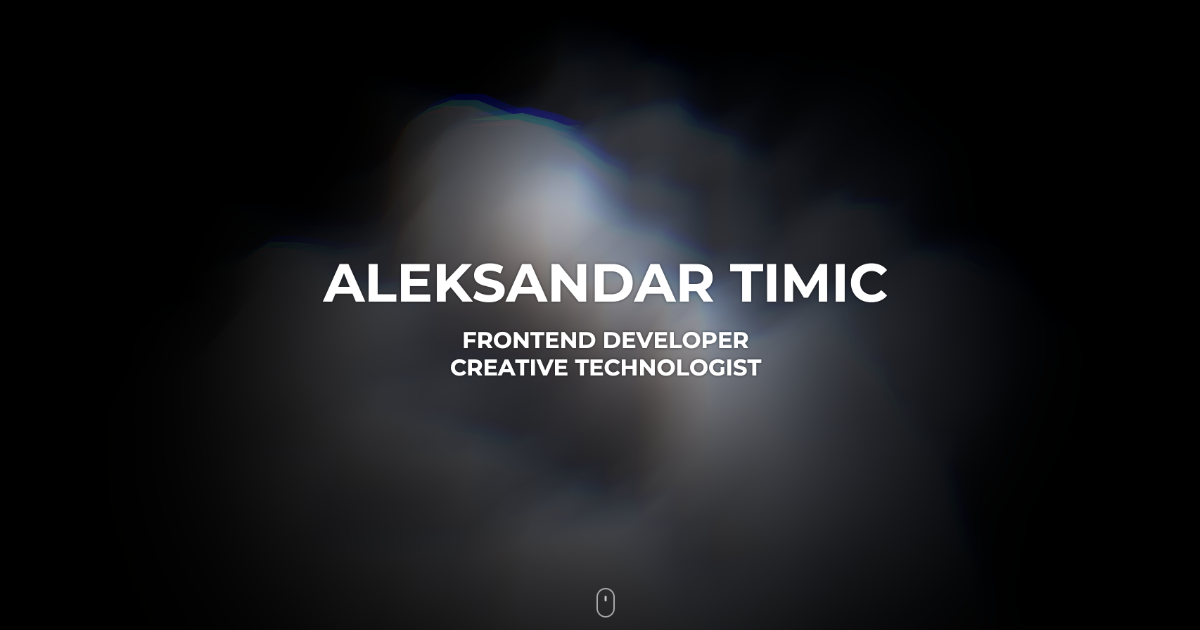Aleksandar Timic | Senior Frontend Developer